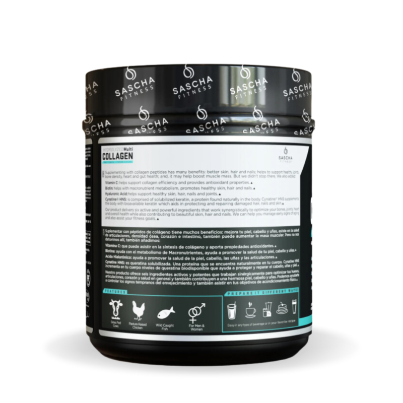 Colágeno Hidrolizado Sascha Fitness – BODY FIT COL